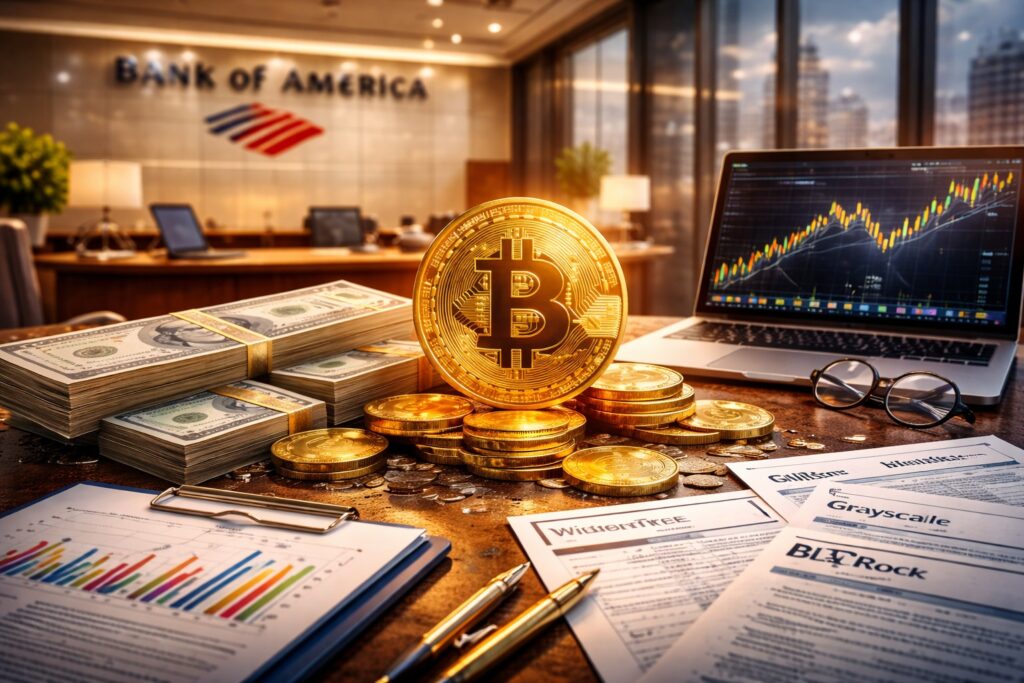 Bank of America: Bitcoin už není tabu, poradci mohou doporučovat ...