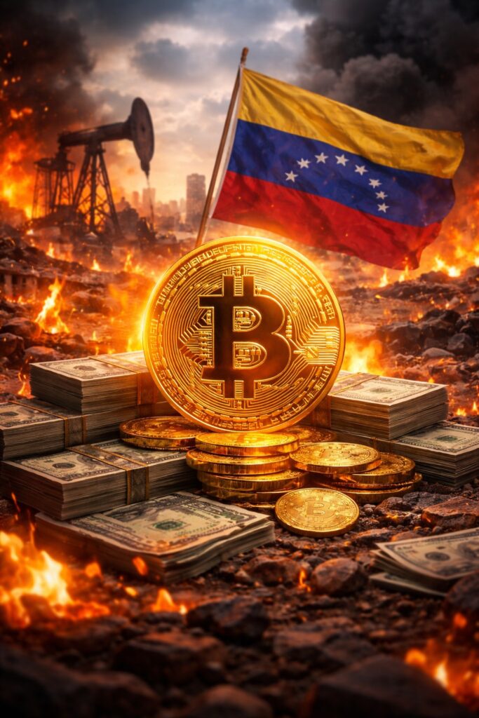 Bitcoin roste v tichosti, zatímco geopolitika ho testuje: Venezuela ...