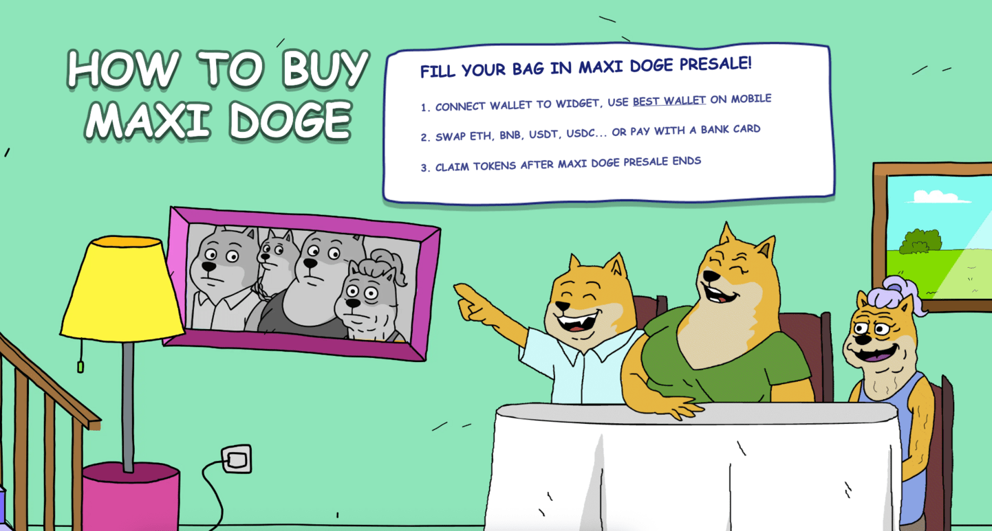 Dogecoin Whales Rotate Into $2M Maxi Doge Presale – Next 100x Crypto?