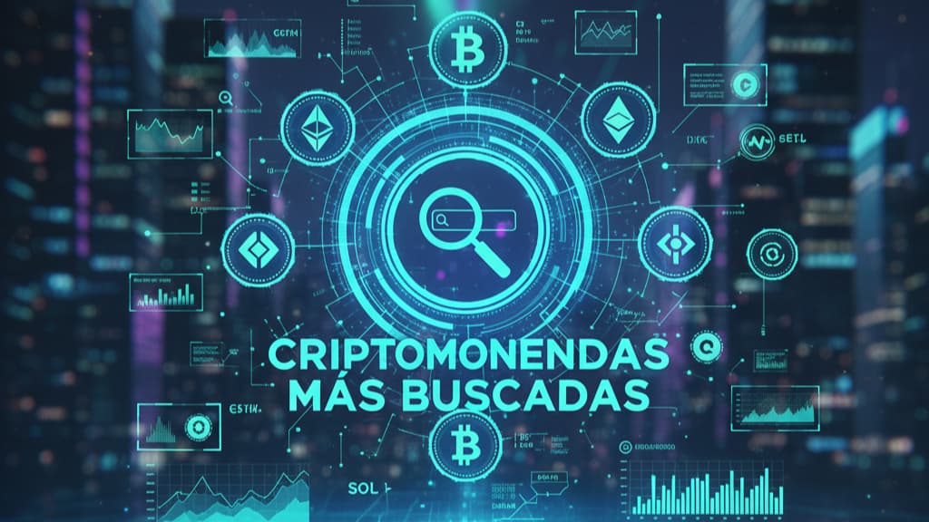 Las criptomonedas más buscadas en diciembre de 2025