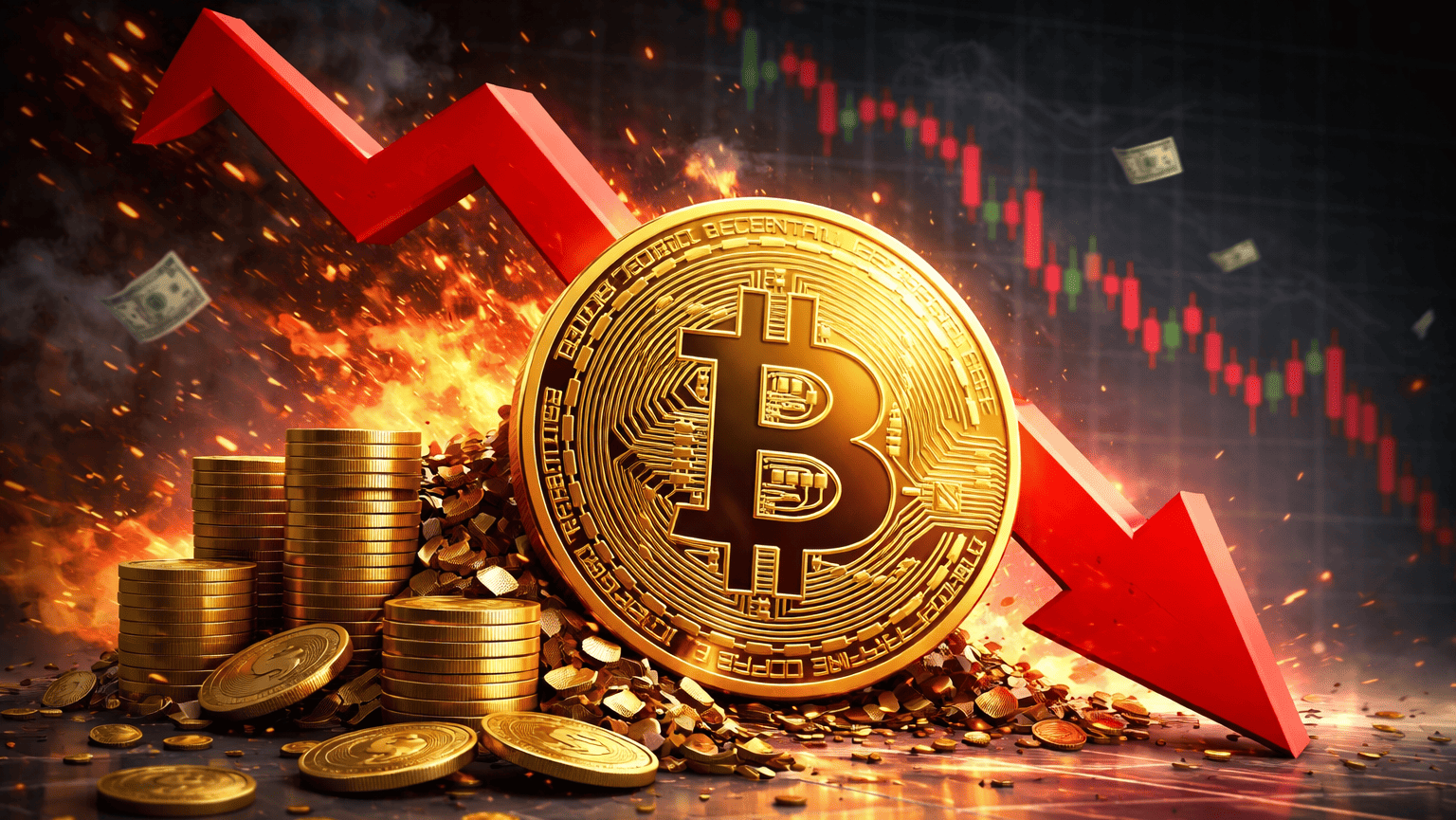 Bitcoin ETF verliest $243M, volgt een crypto crash deze maand?