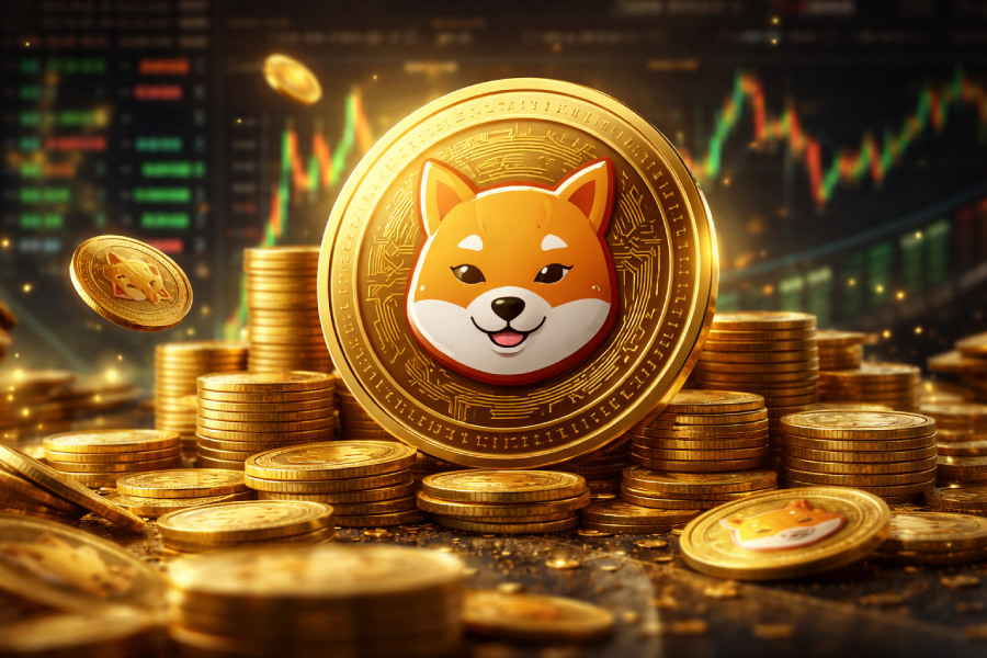 Cena Shiba Inu pod presją. 700 mld SHIB znika z giełd